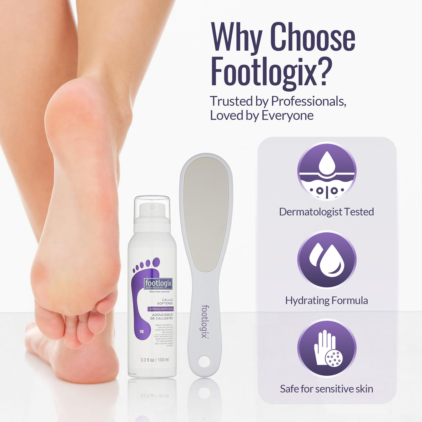 Footlogix® Full Range of Foot Care Solutions
